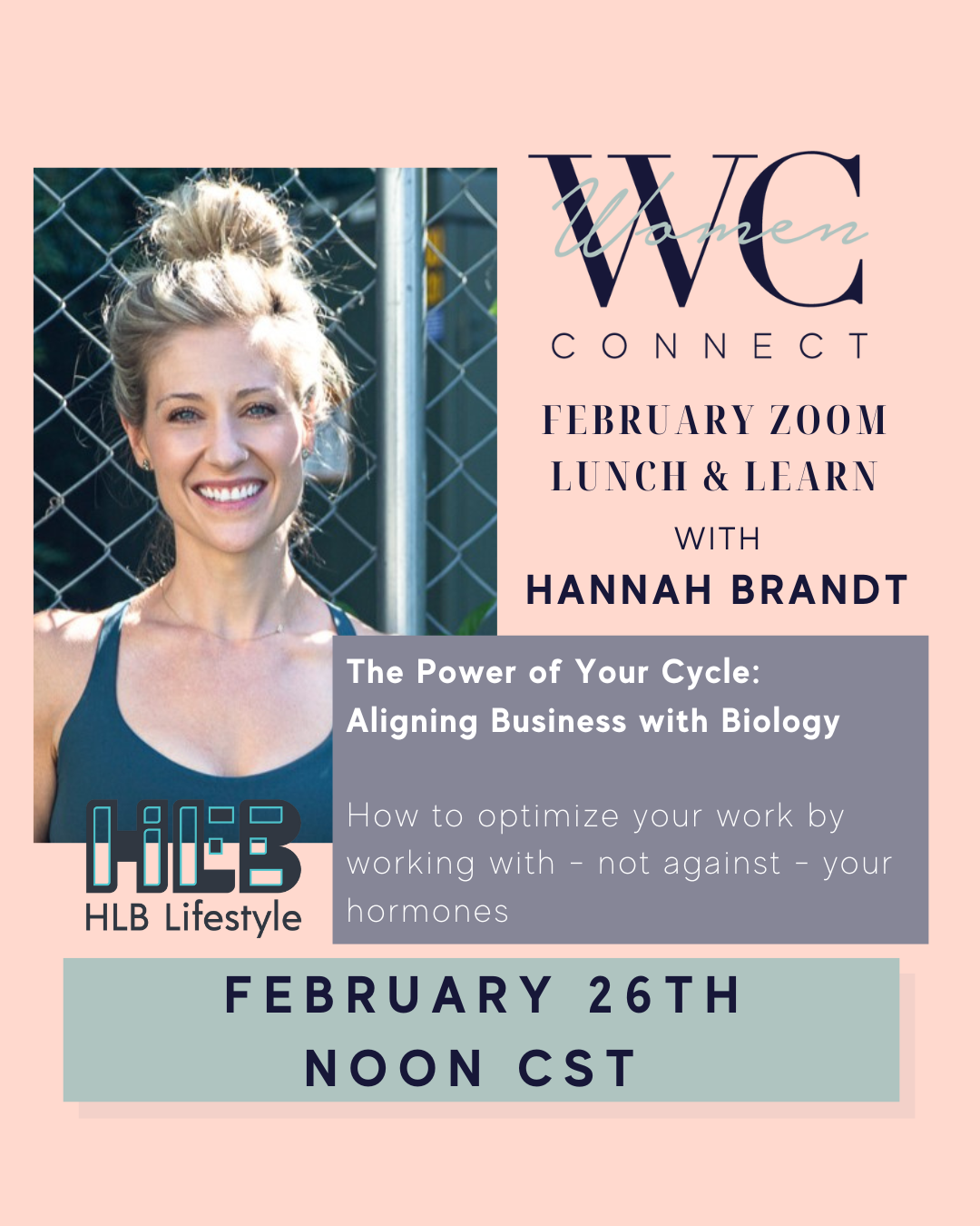February Zoom Lunch N Learn | Women Connect | Business Networking