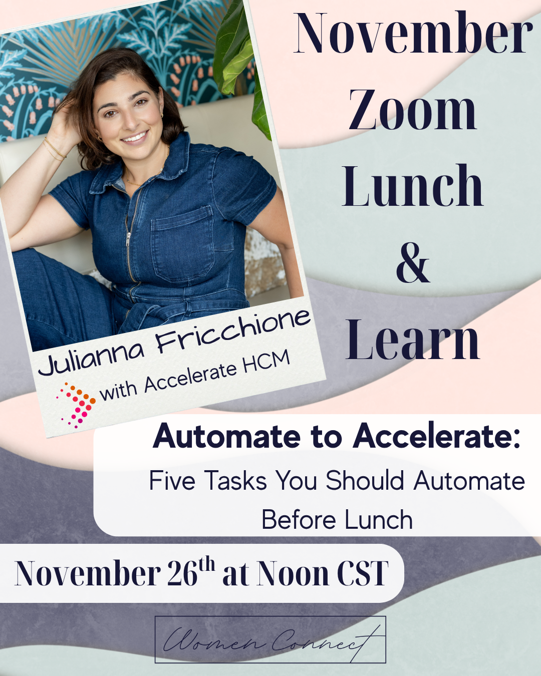 November Zoom Lunch N Learn | Women Connect | Business Networking